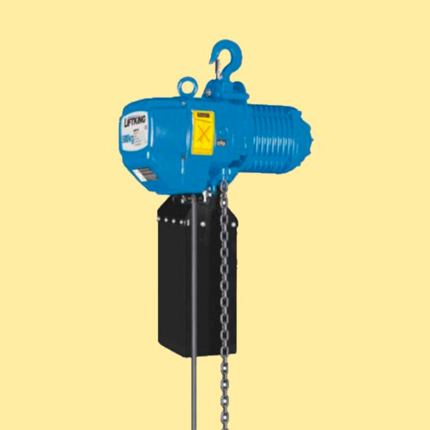 Tecle Eléctrico Trifásico - 1 tonelada con gancho superior - Kawellpro